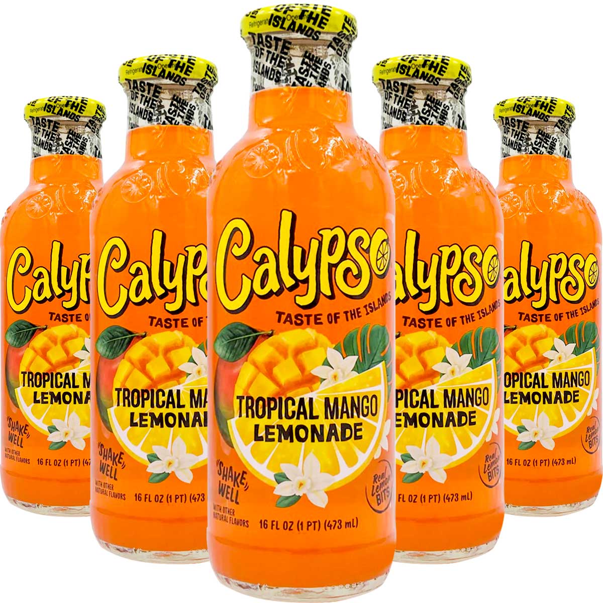 Calypso Tropical Mango Lemonade 473ml - 12er Träger - EU | Calypso ...